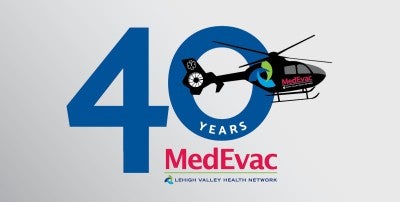 40 Years of Outstanding Service for LVHN–MedEvac