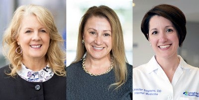 LVHN Leaders Recognized as Women of Influence by Lehigh Valley Business