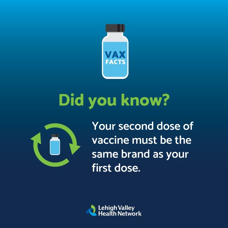 COVID-19 Vaccine: Same Brand for Second Dose