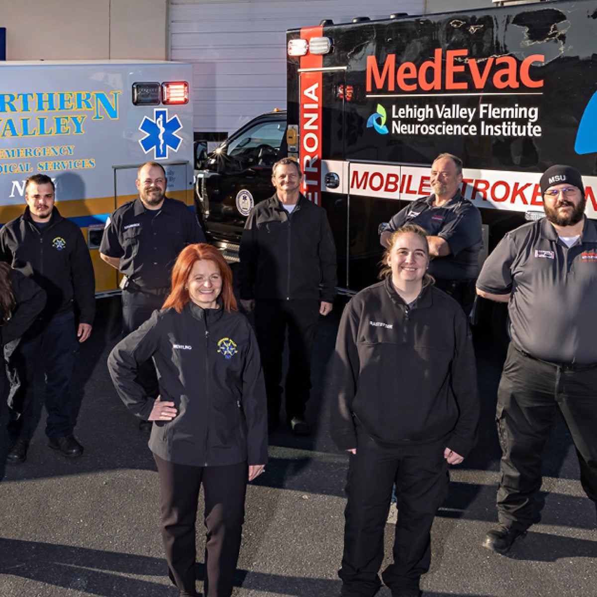 LVHN Mobile Stroke Unit Partners with Northern Valley EMS | Lehigh ...