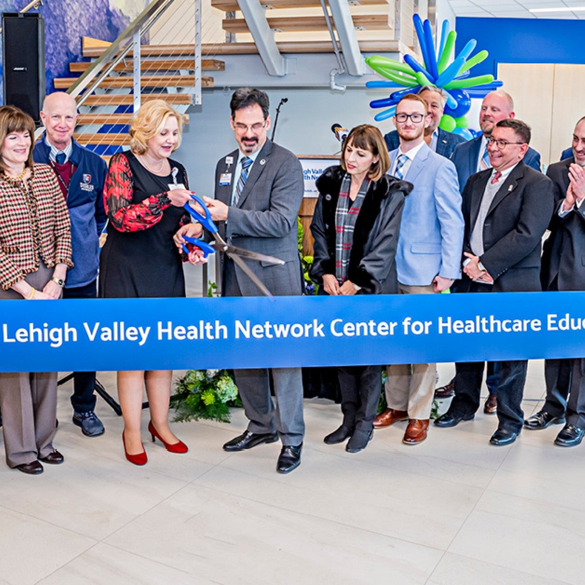 LVHN Cuts Ribbon to Open New Center for Healthcare Education in Center ...