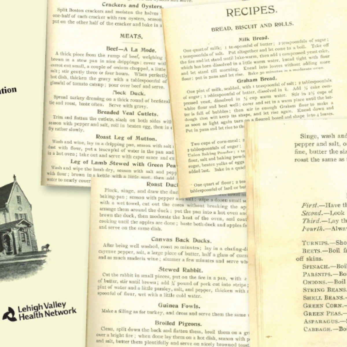 Celebrating 125 Years: LVHN’s Recipe for Success Began With a Cookbook ...