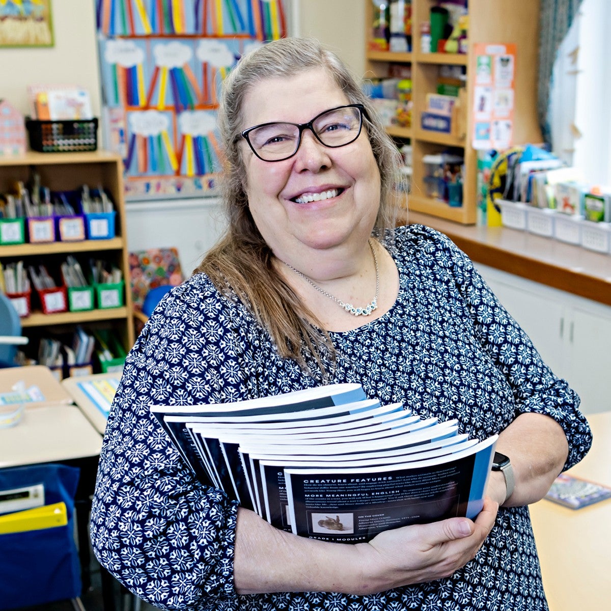 First-Grade Teacher Makes Quick Comeback From Knee Replacement | Lehigh ...