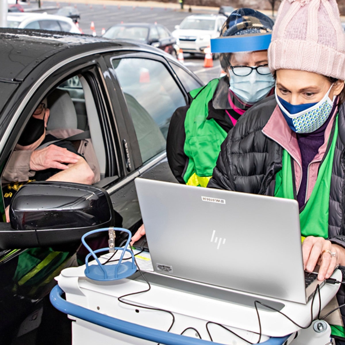 What You Can Expect At A Lvhn Covid 19 Drive Through Vaccination Clinic